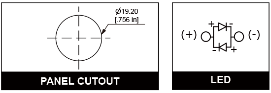 Anti-vandal pilot indicator | Tamper Resistance - Langir Electric