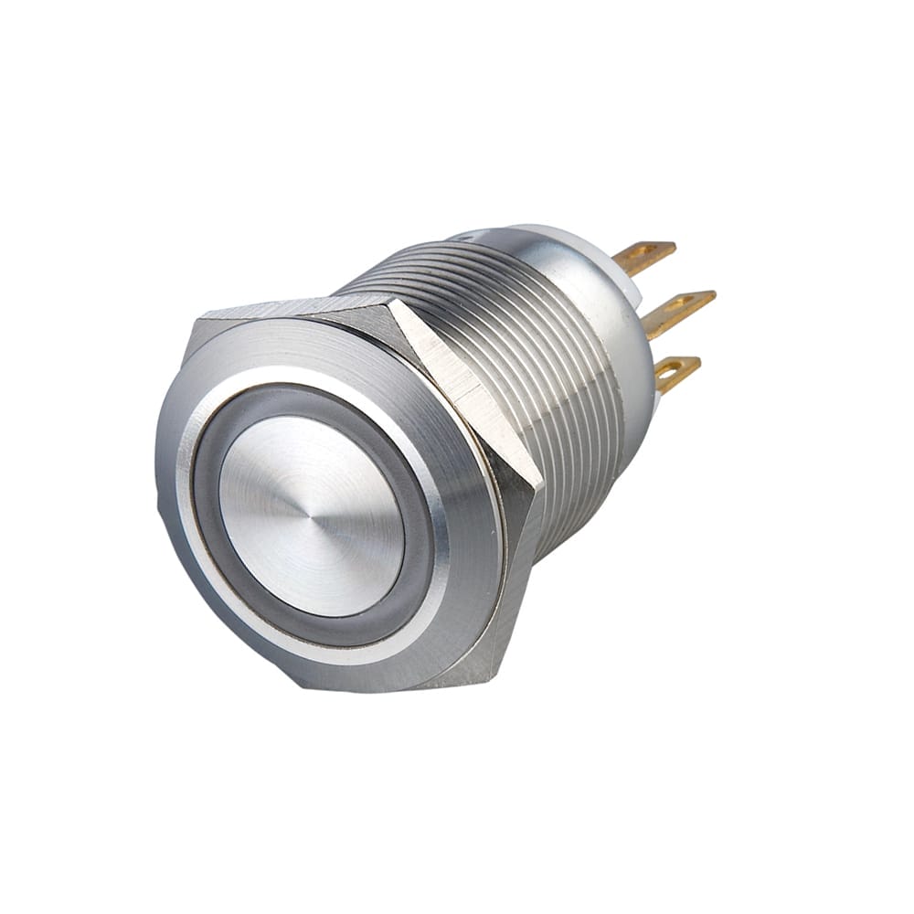 L19 Series Illuminated, Sealed Anti-vandal Switch - Langir Electric