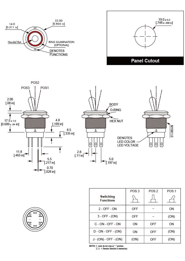 Anti Vandal Toggle Switch Manufacturer in China - Langir